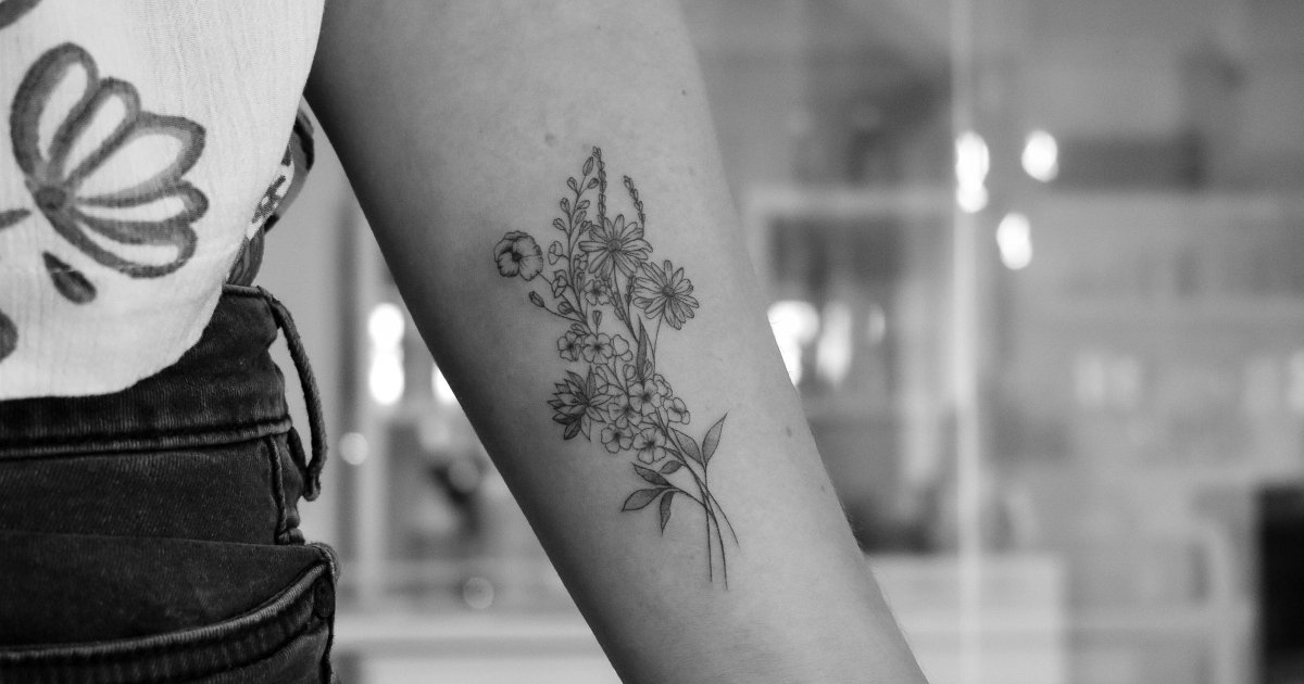 Fine line tattoo | The Color Studio